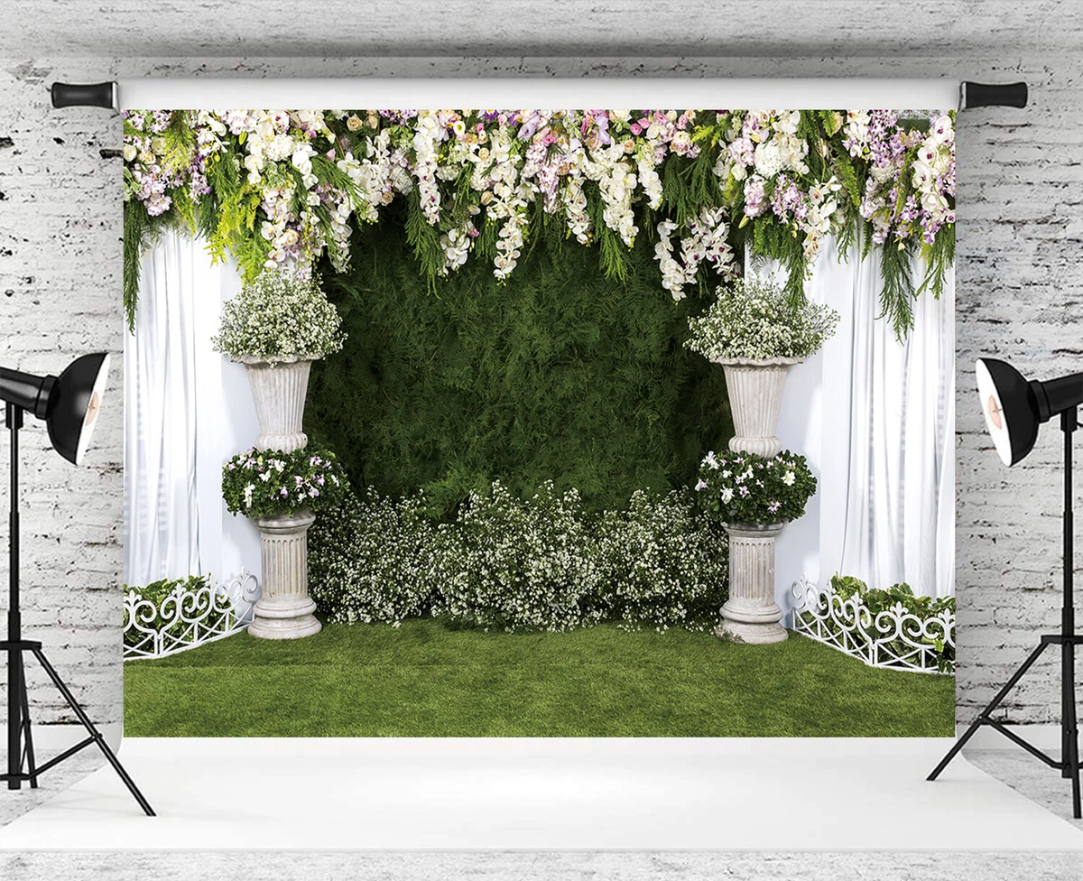 White Wedding Backdrop