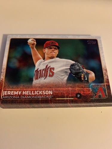 2015 Topps Series 2 #489 Jeremy Hellickson Arizona Diamondbacks | eBay