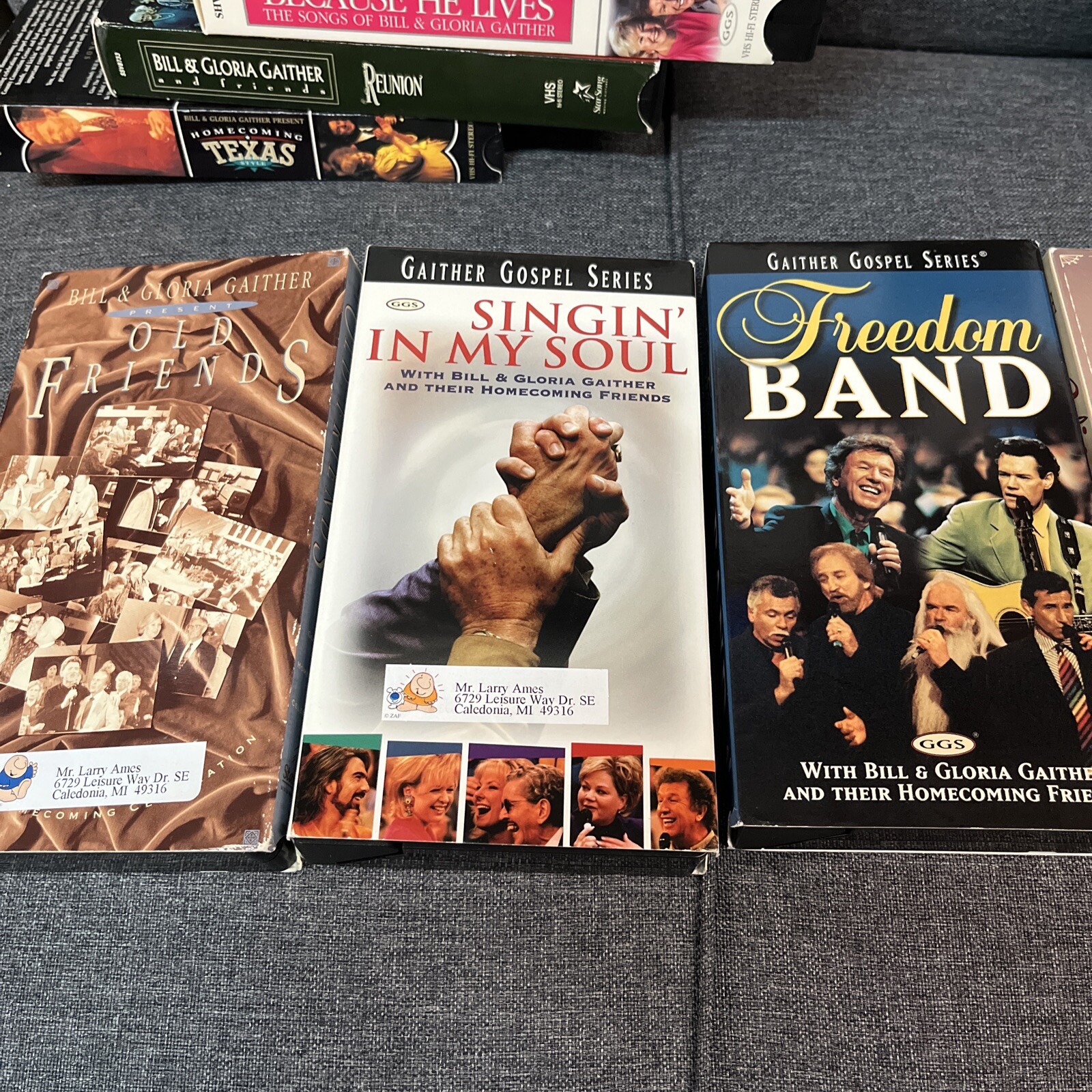 Lot Of 13 Gaither Gospel Series - Bill & Gloria Gaither - VHS tapes ...