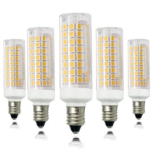 E11 LED Bulbs Dimmable 75w Warm White 3000K Set of 5 | eBay