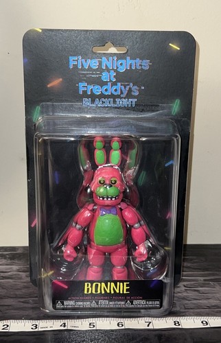 2018 FNaF Five Nights at Freddy's Blacklight Bonnie Funko Action Figure ...