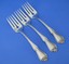 Oneida Arbor Rose True Rose 3 Salad Forks Stainless | eBay