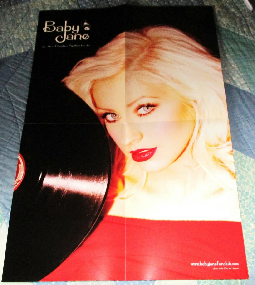 Christina Aguilera Back To Basics Tour Poster