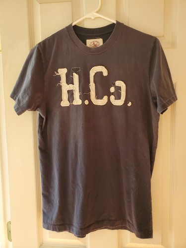 Vintage Hollister Distressed T Shirt Dark Blue | eBay