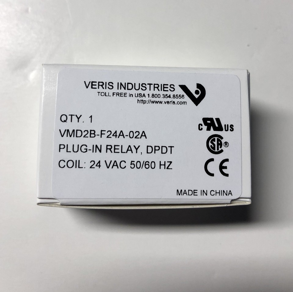 Veris VMD2B-F24A (DPDT Relay) | eBay