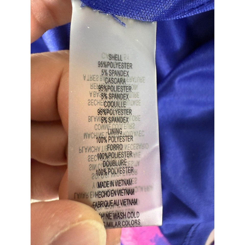 Vince Camuto Size 8 Colorful Floral Print Vacation Cocktail Party Sheath Dress | eBay