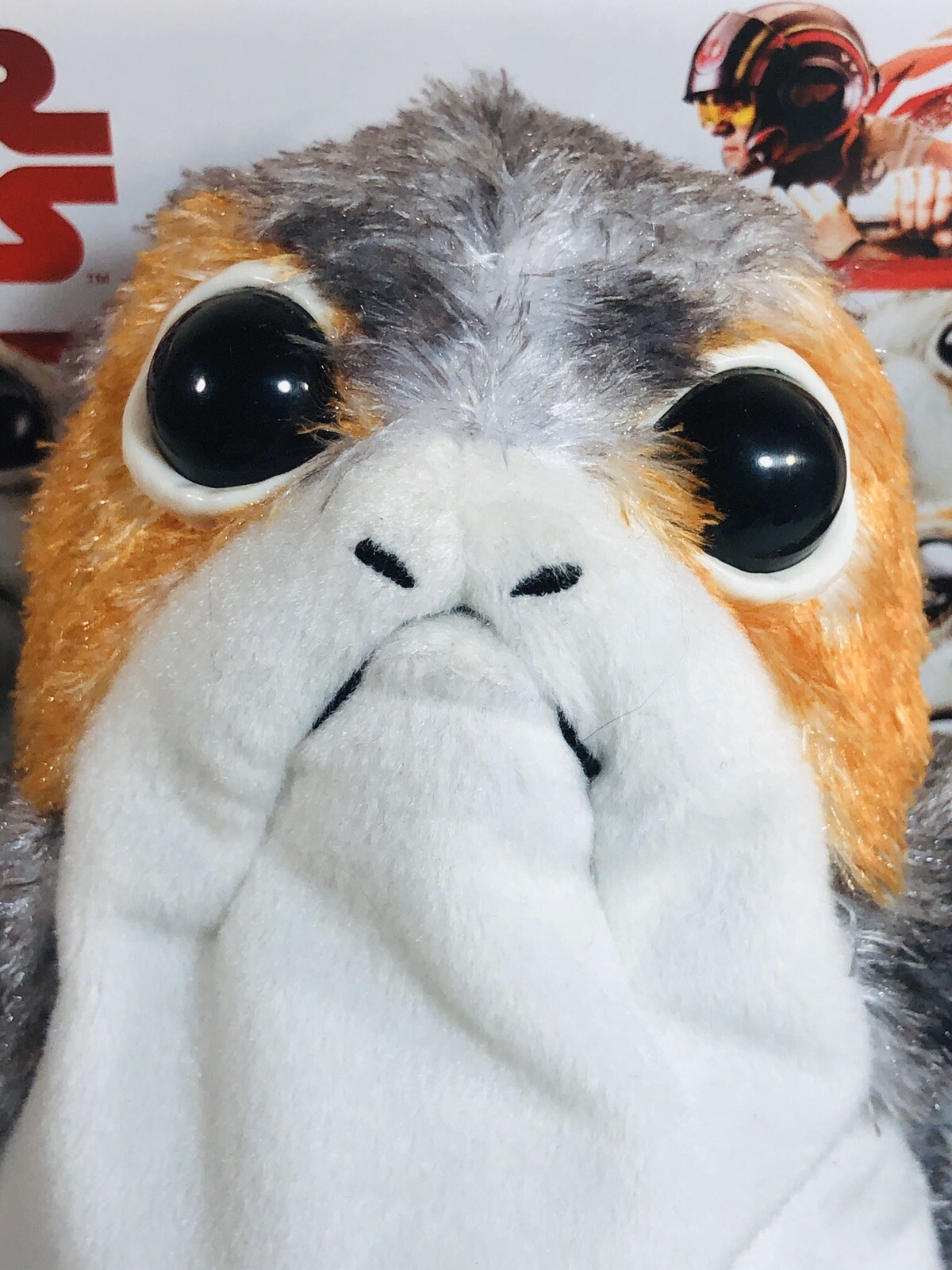 Star Wars Porg Battery Operates Action Toy Plush Disney Hasbro 2017 | eBay