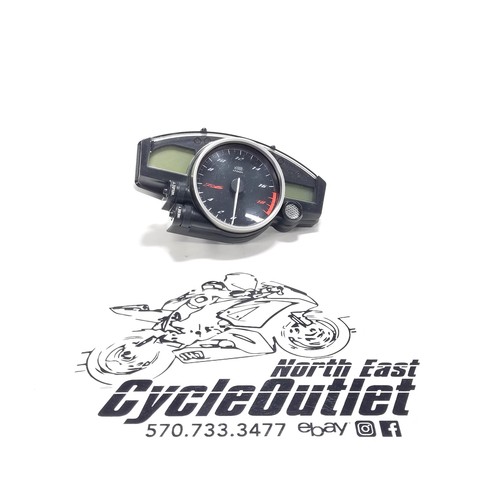 2008 08-16 YAMAHA YZF R6 OEM SPEEDO TACH GAUGES DISPLAY CLUSTER ...