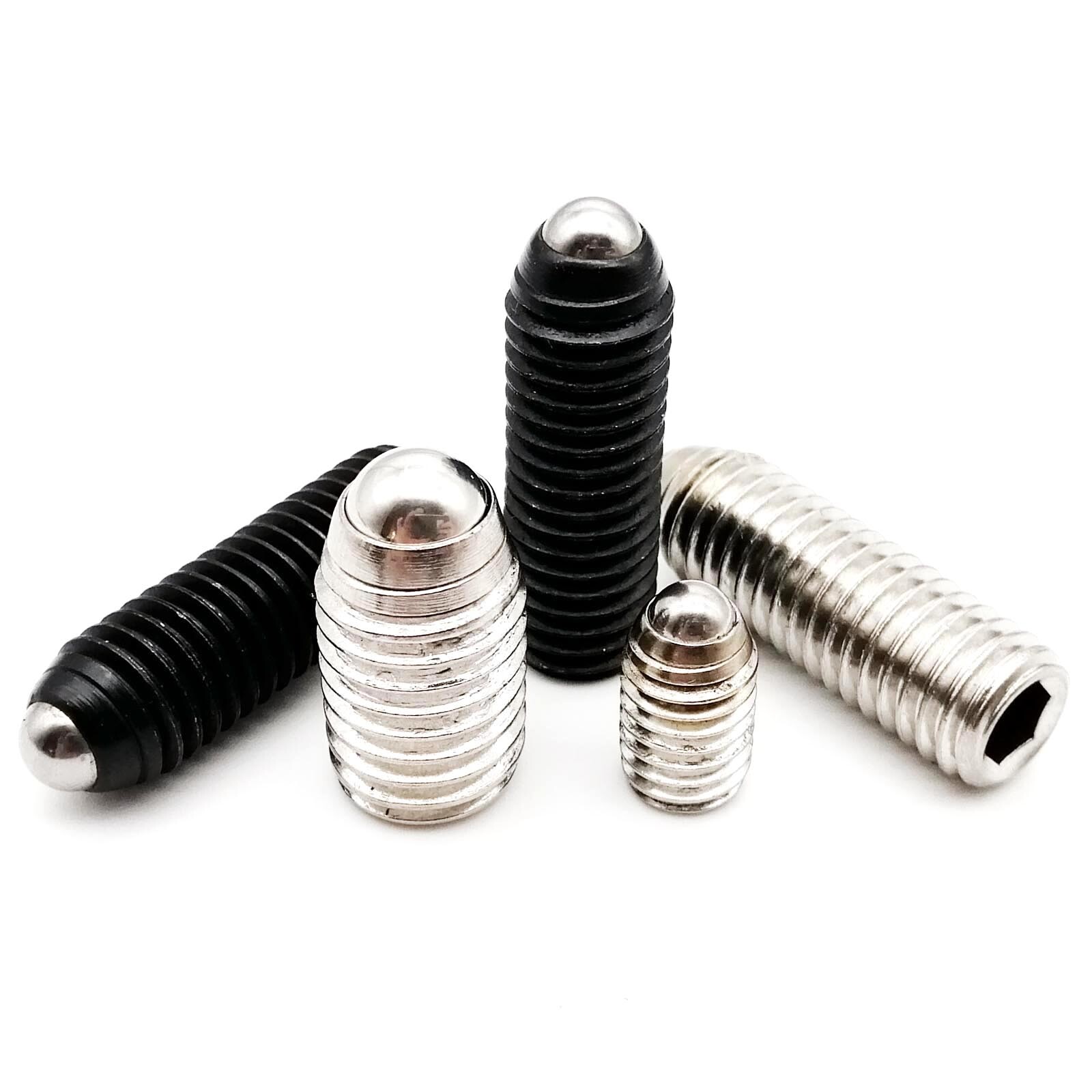 M2.5-M16 Hex Socket Allen Head Spring Ball Set Screw Plunger Point Grub ...
