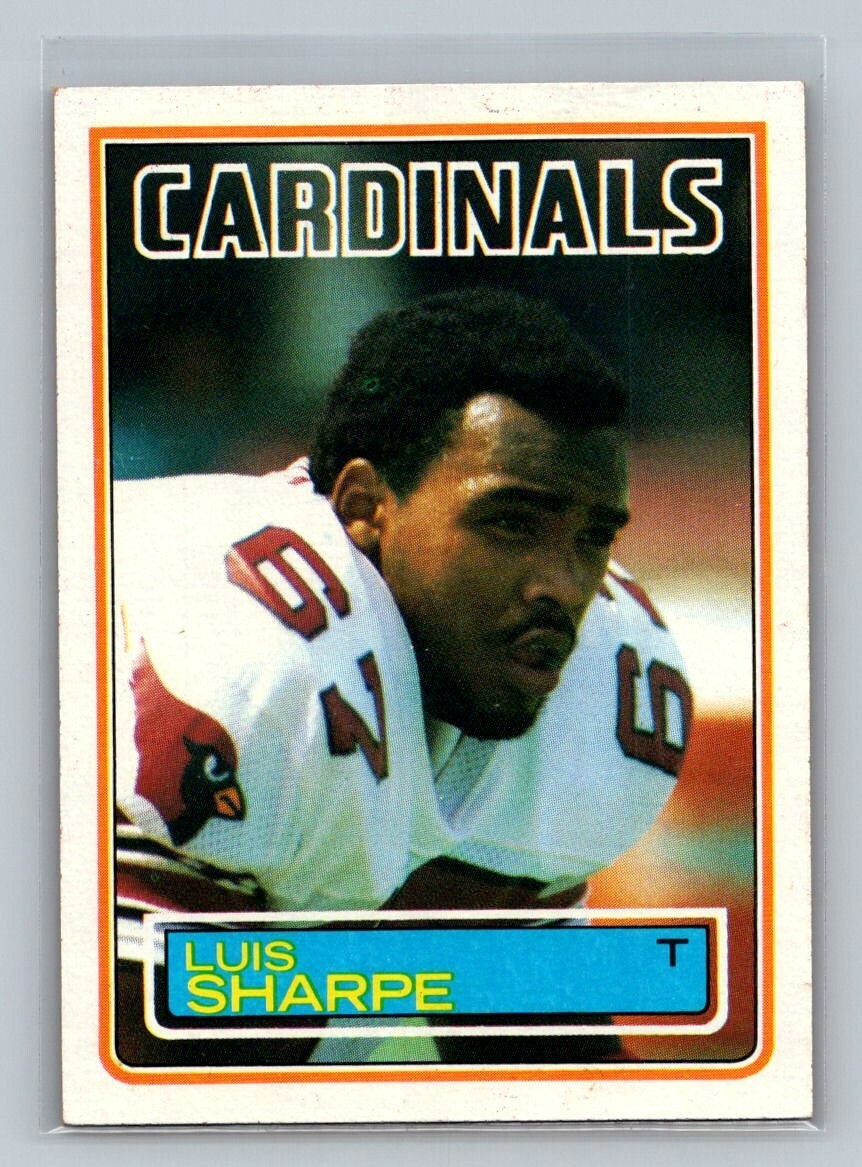 1983 NFL Topps Luis Sharpe #161 St. Louis Cardinals 83-TFBC | eBay