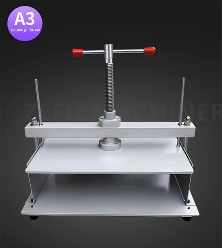 Manual Paper Flattening Machine Books Financial Vouchers Binding ...