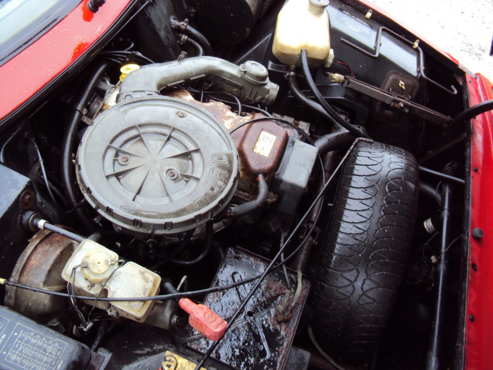 1986 Reliant Scimitar SS1 1.3 Petrol PARTS / SPARES Bare Chassis with ...