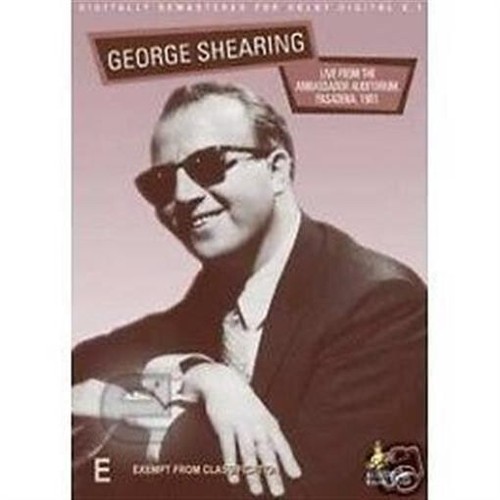 GEORGE SHEARING LIVE IN PASADENA 1981 JAZZ MUSIC DVD REGION 4 BRAND NEW ...