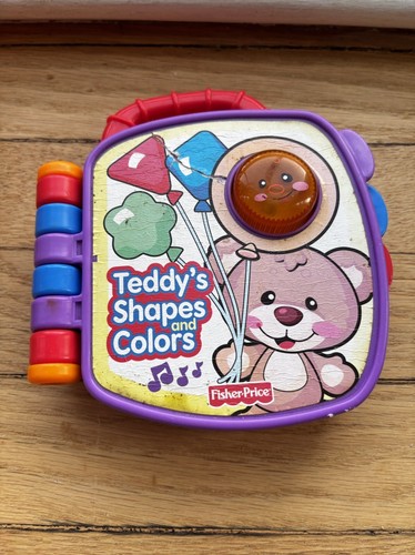 VINTAGE 2008 Fisher Price Teddy's Shapes and Colors Light and Sound ...