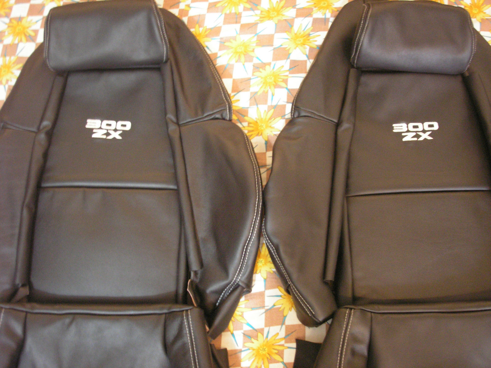 for Nissan 300ZX / Z32 (1990-1999) Leather Replacement Seat Cover w ...