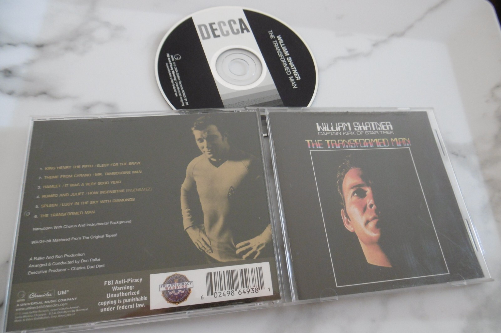 William Shatner - Transformed Man (2004) for sale online | eBay