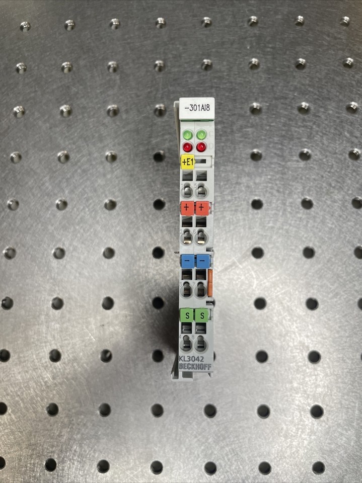 Beckhoff KL3042 | Bus Terminal, 2-channel analog input Module | eBay
