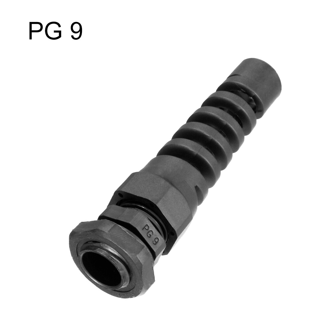 10pcs PG9 Cable Gland Joint Adjustable Locknut with Strain Relief for 4 ...