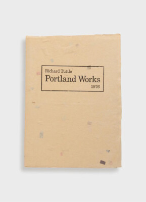 Richard Tuttle - Portland Works - Thomas Segal Gallery - 1988 [Signed ...