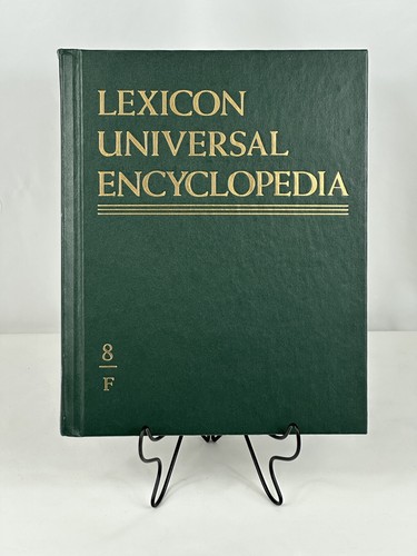 Lexicon Universal Encyclopedia 1987 Volume 8 F in Green & Gold Vintage Hardcover | eBay
