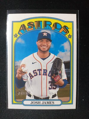 2021 Topps Heritage 657 Josh James Houston Astros Baseball Card | eBay