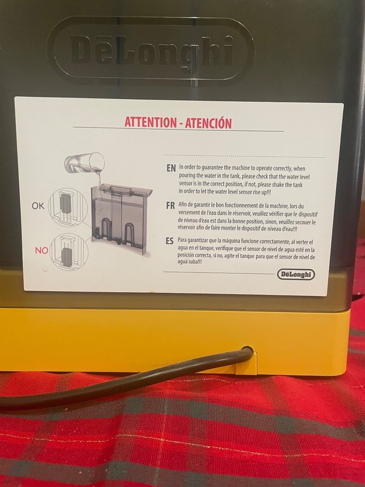 De'Longhi La Specialista Arte Bean to Cup Coffee Machine - Yellow ...