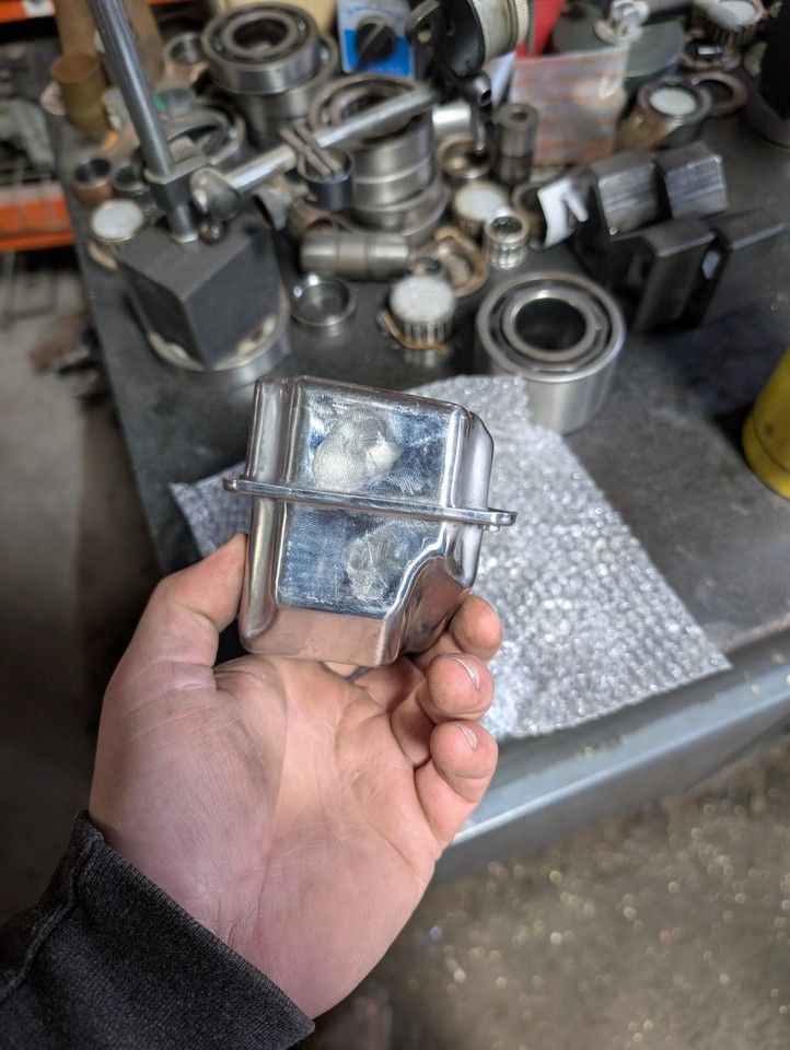 Stainless Dual Port Muffler Exhaust For Stihl 024 026 MS240 MS260 ...