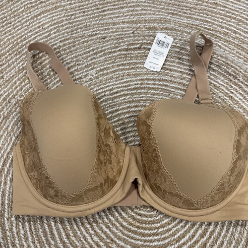 SOMA Warm Amber 36DDD Embraceable Enchanting Lace Demi Bra Lightly ...