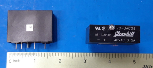 Relay, 70-OAC24, Grayhill, AC Output Module 3.5A 24 ~ 140VAC Output ...