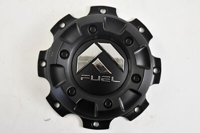 Fuel Satin Black/w Chrome logo Center Cap Hub Cap 1003-27MB 6.25" | eBay
