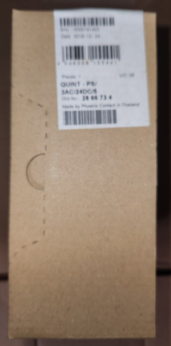 PHOENIX CONTACT 2866734 QUINT-PS/3AC/24DC/ 5 3Ph Power supply (New ...