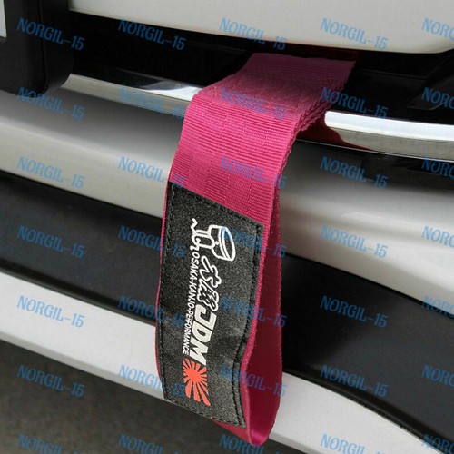 Pink / Neo Car Tow Towing Strap OSAKA JDM Racing Drift Rally Sports ...