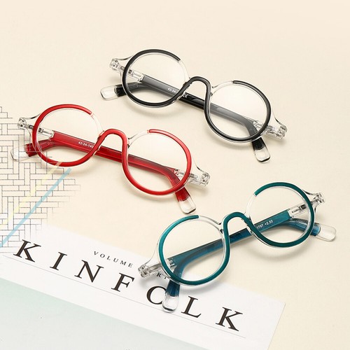 Vintage Round Frame Reading Glasses Eyeglasses Blocking Blue Light ...