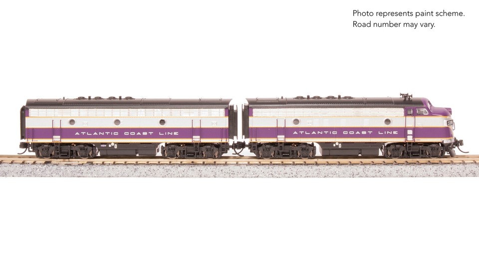 Broadway Limited 9200 N Scale F3 AB-Units ACL #339AB DCC Sound Diesel ...