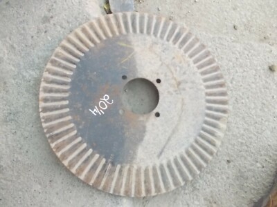 Universal plow rolling coulter cutter 20 1/4" JD IH AC ford | eBay