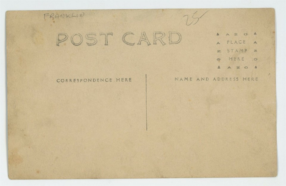 RPPC UB Church MONGUL PA Laughlin Franklin County Real Photo Postcard ...