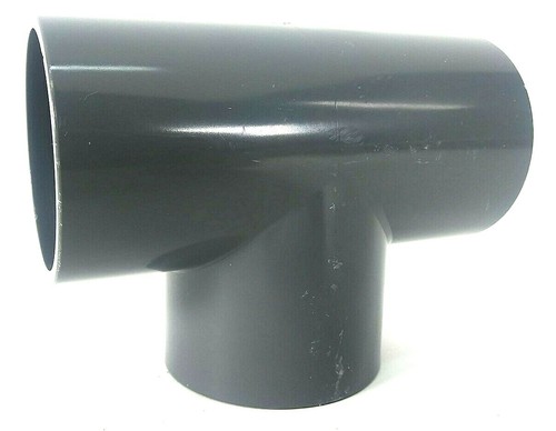 PVC Pipe Fitting Tee, 50mm Socket, PVC Fittings Connector Gray 10Pcs | eBay