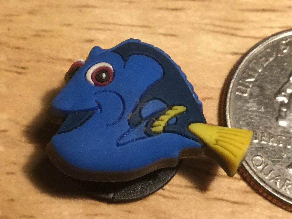 FINDING NEMO FINDING DORY AUTHENTIC JIBBITZ SHOE CHARM FITS CROCS SHOE ...