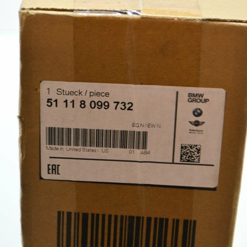 NEW BMW X5 G05 M FRONT RIGHT FOG LIGHT GRILLE TRIM 51118099732 ORIGINAL ...