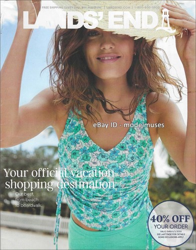 LANDS' END Women's Swimwear & Fashion CATALOG Summer 2023 - 84 Pages | eBay