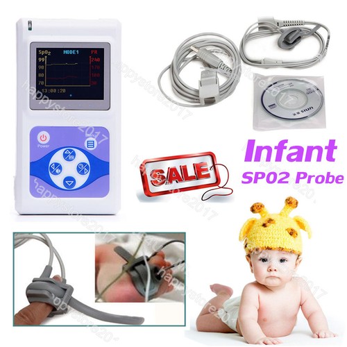 CE FDA Portable Pulse Oximeter Infant Neonate Born Spo2 Pulse Monitor ...