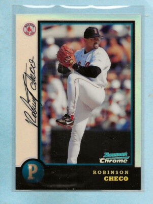 ROBINSON CHECO - 1998 Bowman Chrome "Refractor" - #335 - Red Sox | eBay
