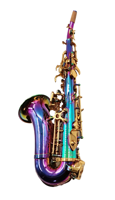 Multi Colored Saxophone