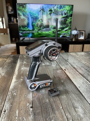 SPEKTRUM DX3S RC 3ch Controller transmitter DMS Multi SR300 Receiver, 2 ...