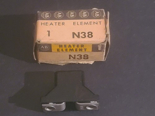 NEW IN BOX Allen Bradley Overload Relay Thermal Unit Heater N38 | eBay