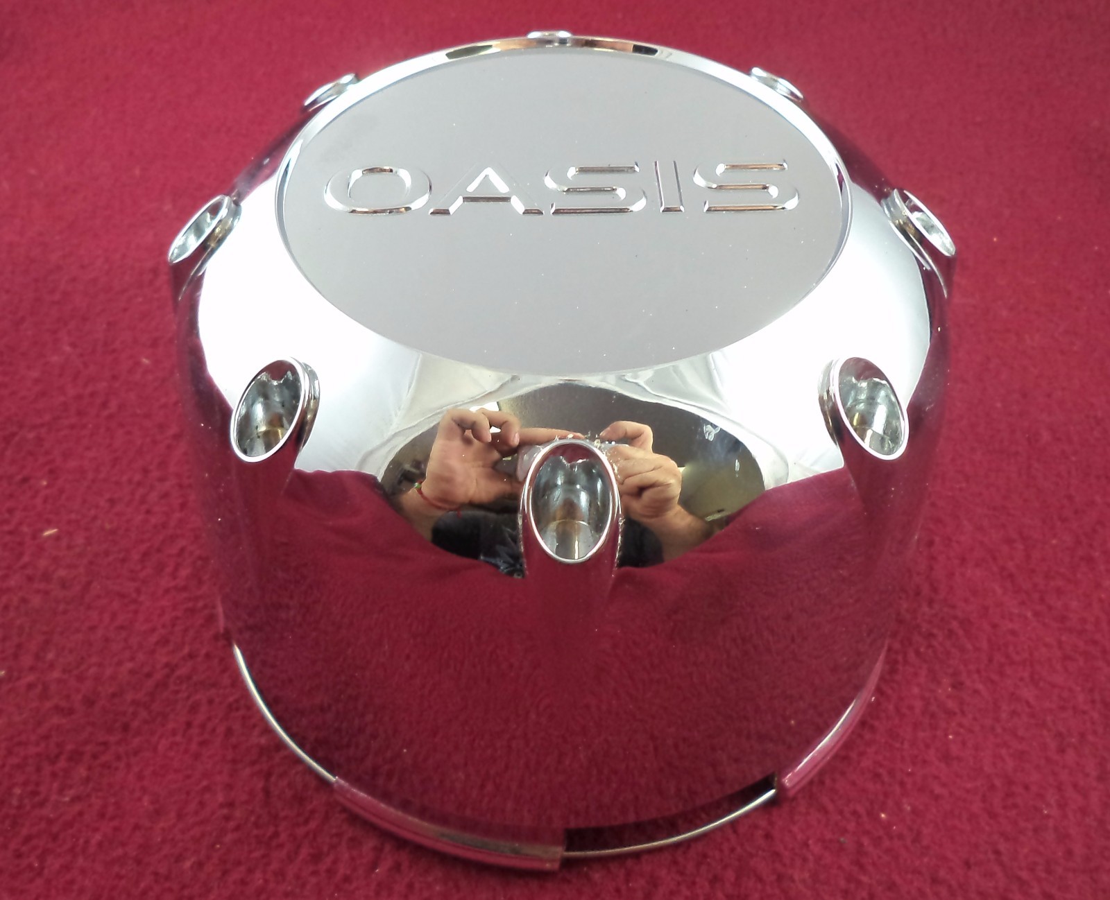 Oasis Wheels Chrome Custom Wheel Center Caps Set of 4 # PTW003 | eBay