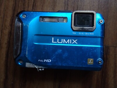 PANASONIC DMC-FT3/FS3 12.1MP GPS blue/turquise Waterproof HD digital ...