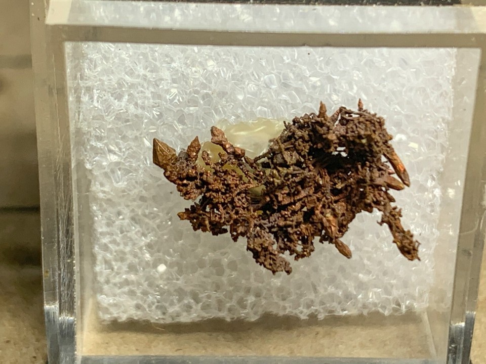 Dendritic/ Fern Native COPPER Point - WHITE PINE MINE Ontonagon UP ...