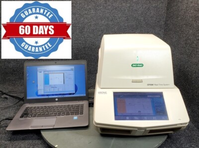 BIO-RAD C1000 TOUCH PCR THERMAL CYCLER CFX96 RT OPTICS MODULE, LAPTOP ...