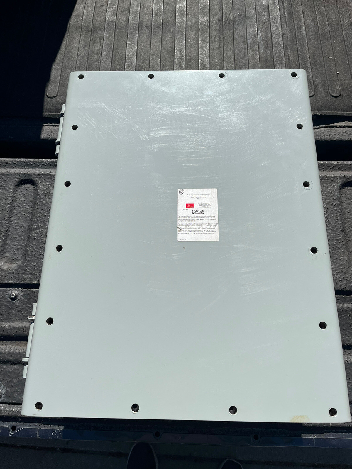 Hoffman Explosion Proof Enclosure, Class ll Group E,F &G # 20D168 | eBay